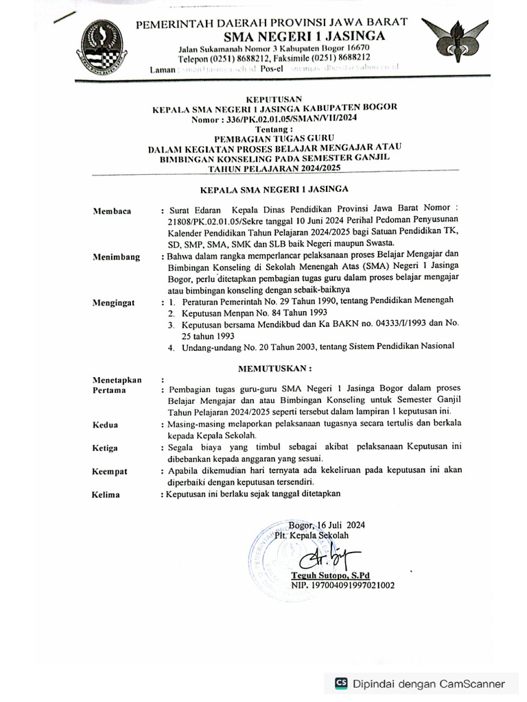 SKBM Smanjas 2024 | PDF