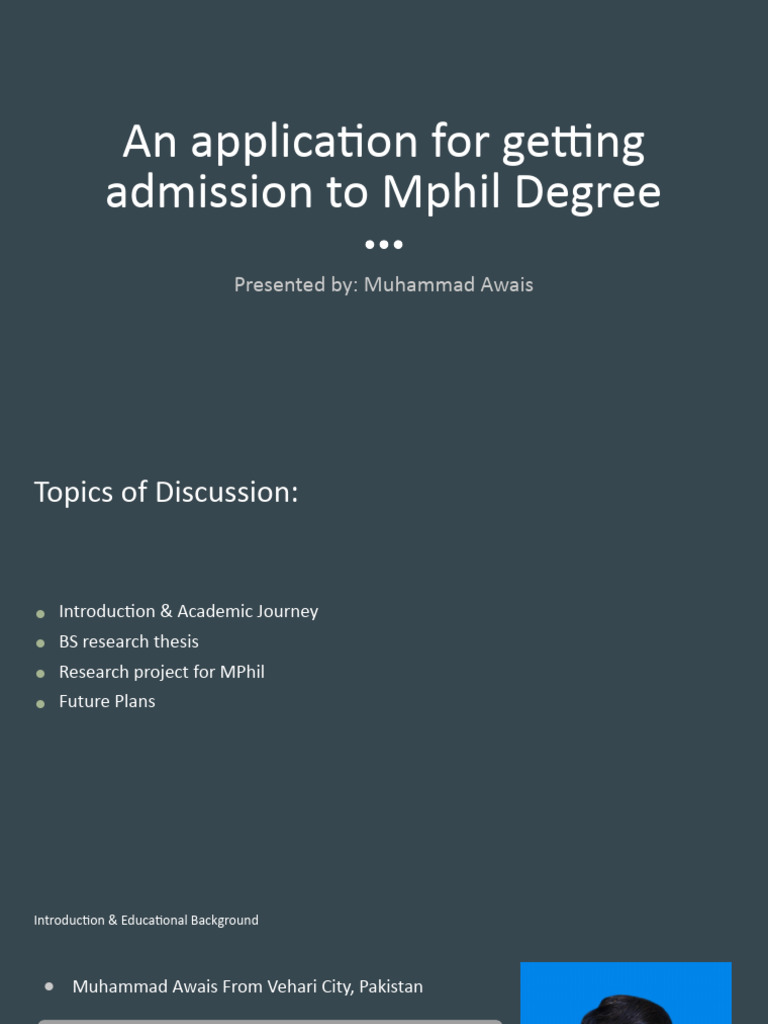 Awais Interview Slides | PDF