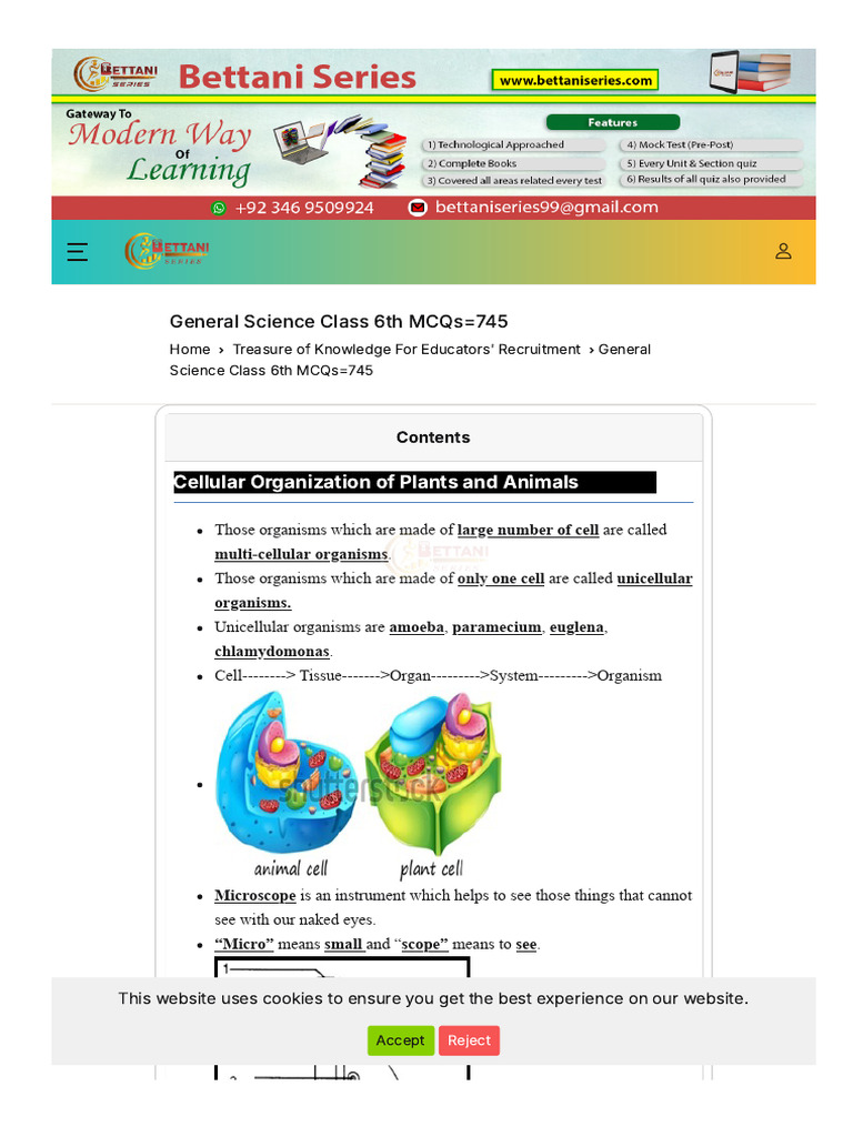 SCIENCE 7 | PDF | Cell (Biology) | Vacuole
