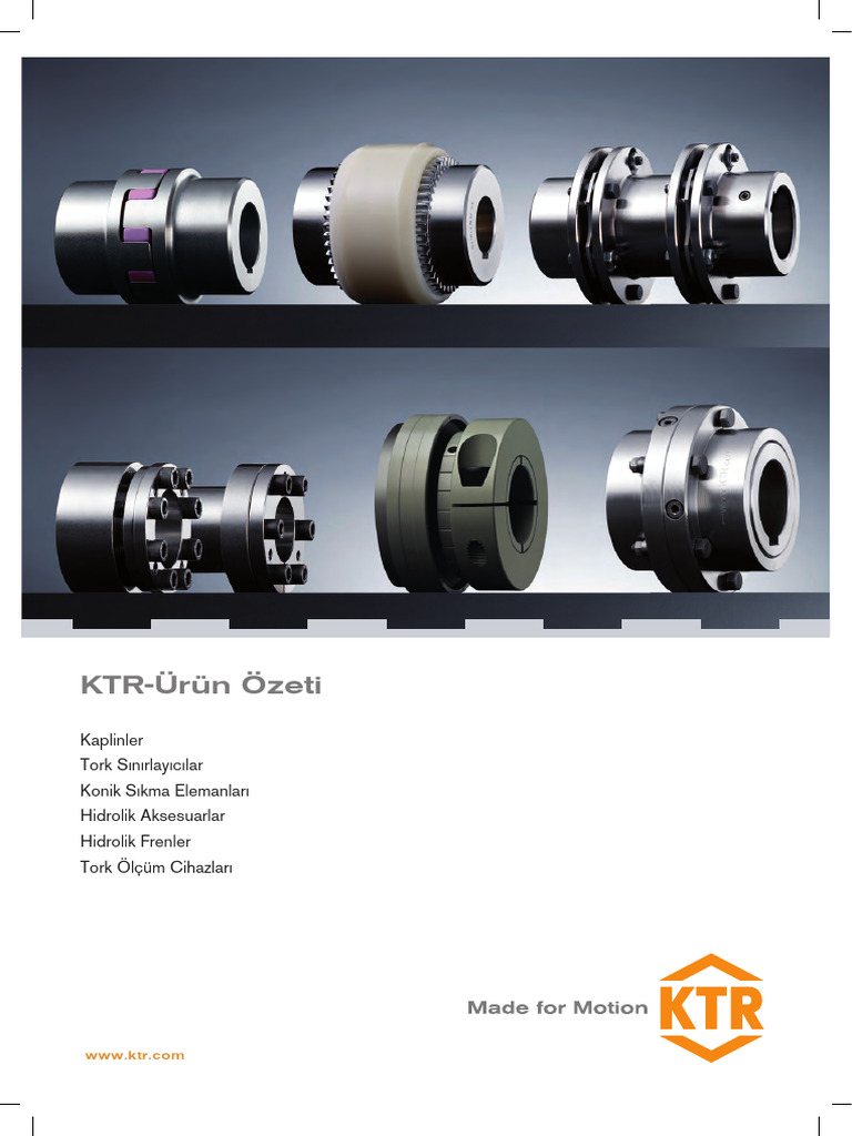 KTR Kaplin Genel Katalog | PDF