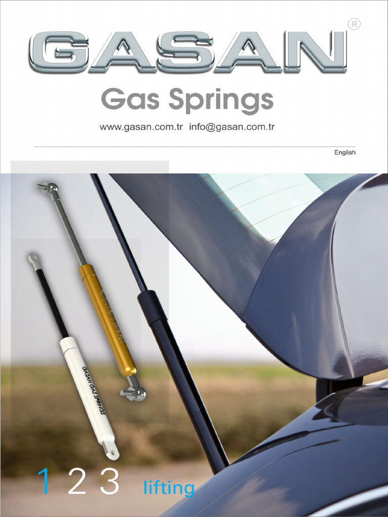 Gasan Gasspring Lifting Katalog 3bee | PDF