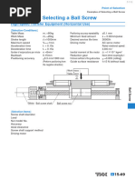 Ball Screw Calculation and Sizing Guide | PDF | Rotation Around A Fixed ...