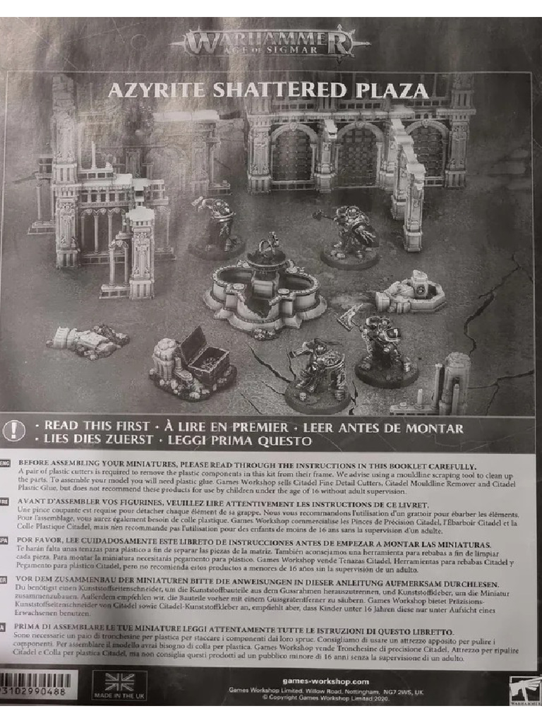 Age of Sigmar Azyrite Shattered Plaza | PDF