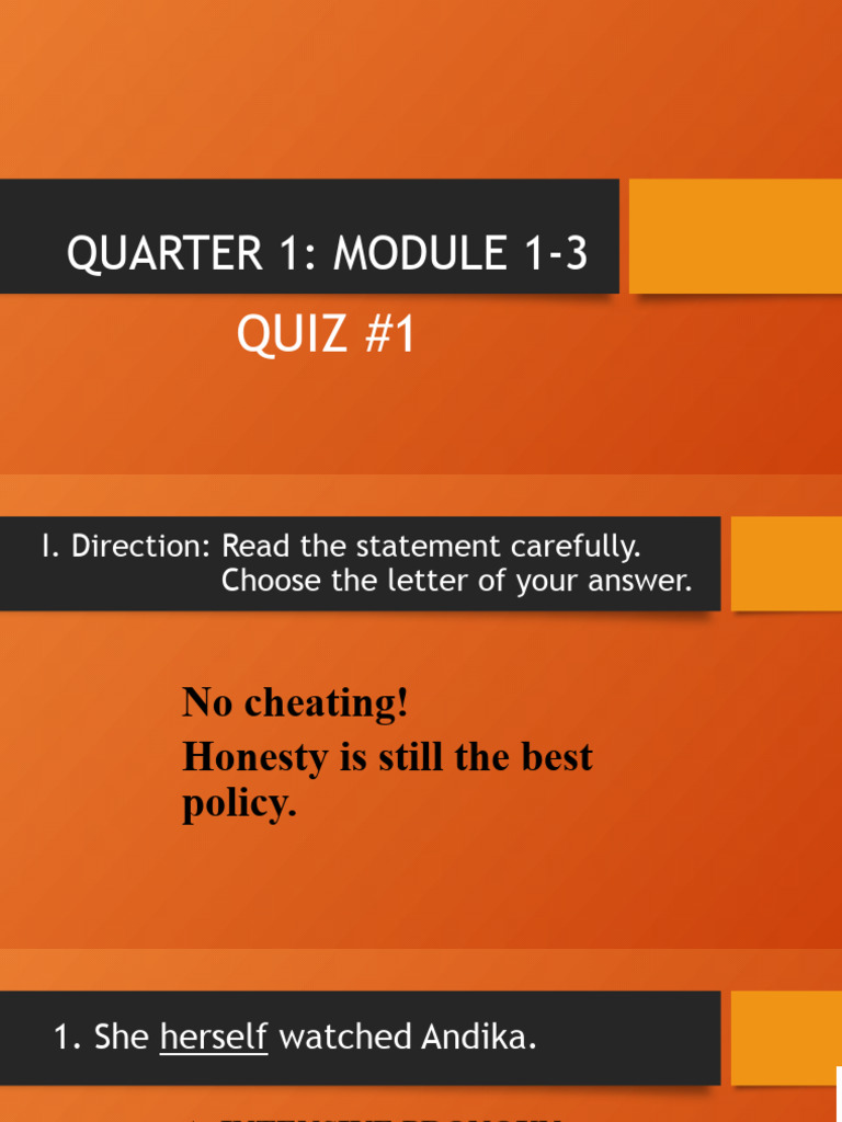 Reflexive and Intensive Pronoun Quiz | PDF | Syntax | Grammar