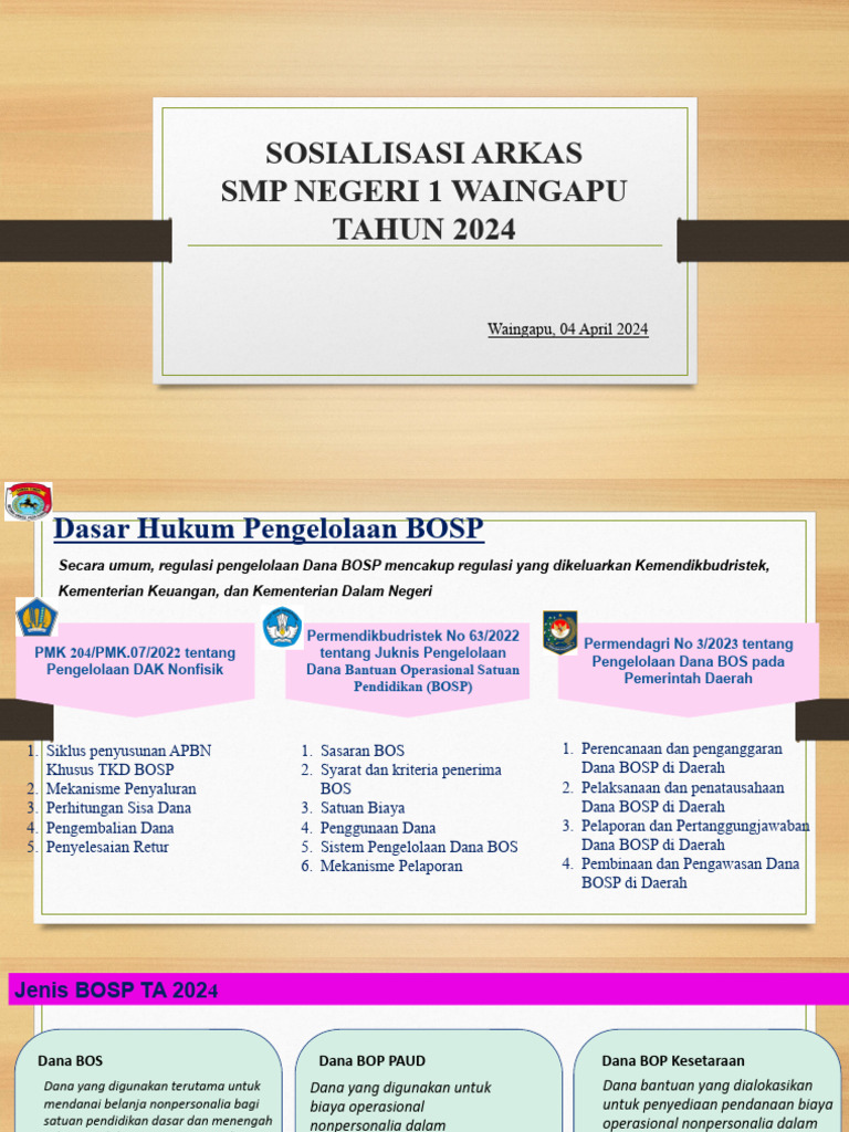 Sosialisasi Arkas 2024 | PDF