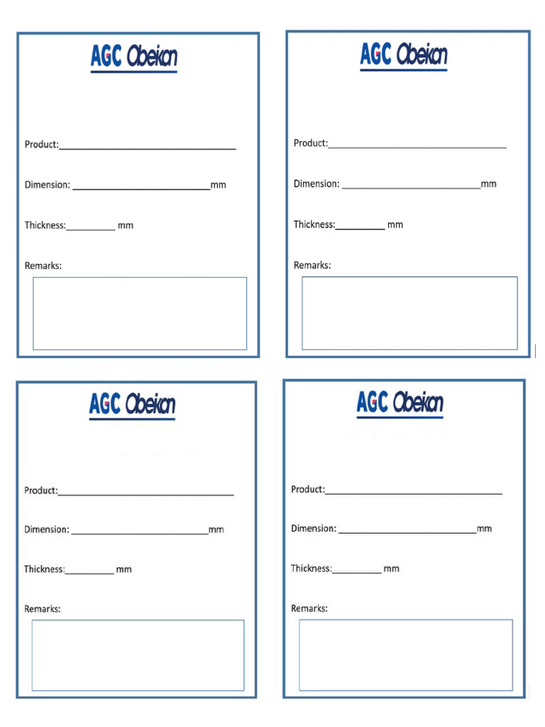 Mock-Up Samples Tag | PDF