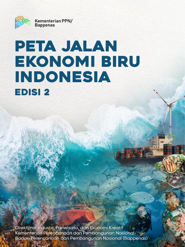 IND-Dummy Buku Peta Jalan Ekonomi Biru Indonesia Edisi 2 - V2 | PDF | Ilmu Sosial | Perjalanan