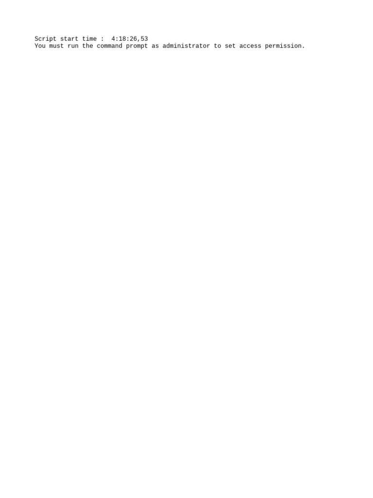 App Permission Log | PDF