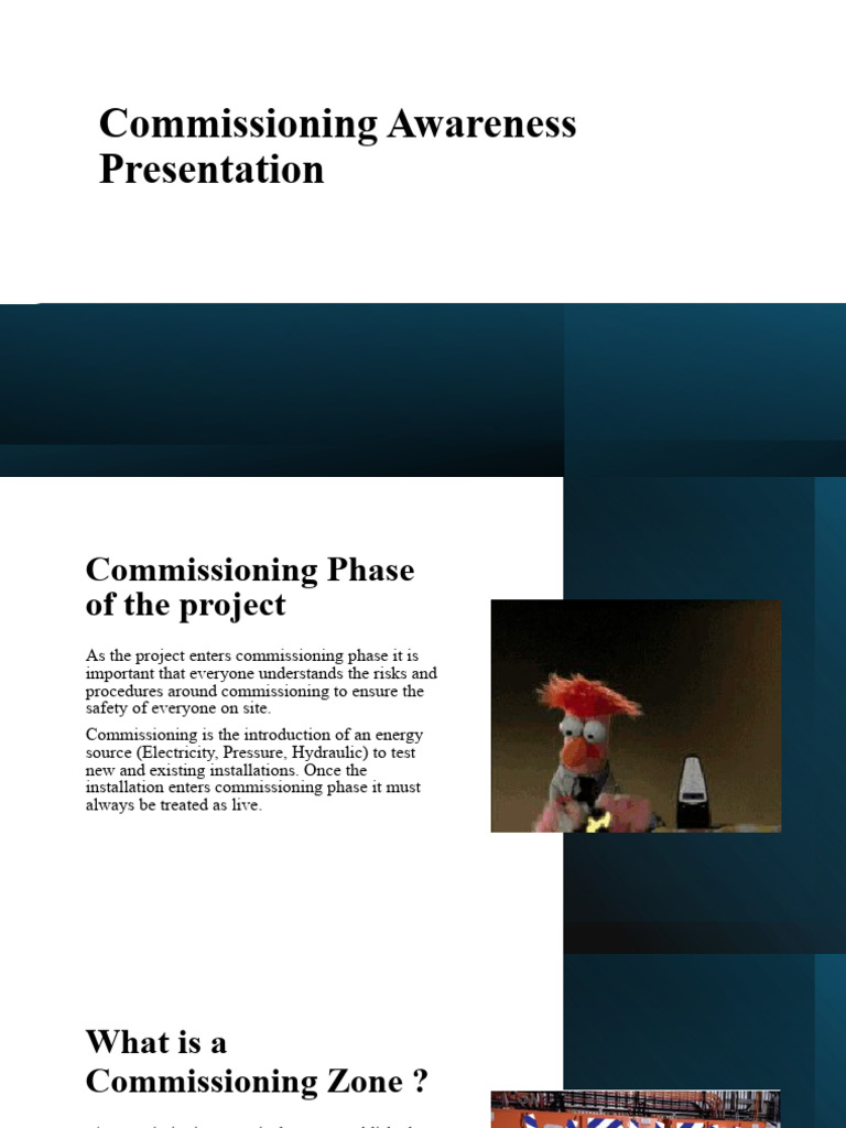 Project Commissioning Safety Guide | PDF | Electrical Engineering | Safety