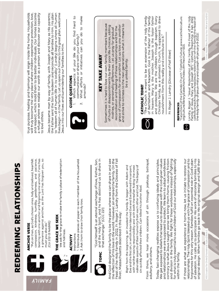 Redeeming Relationship | PDF