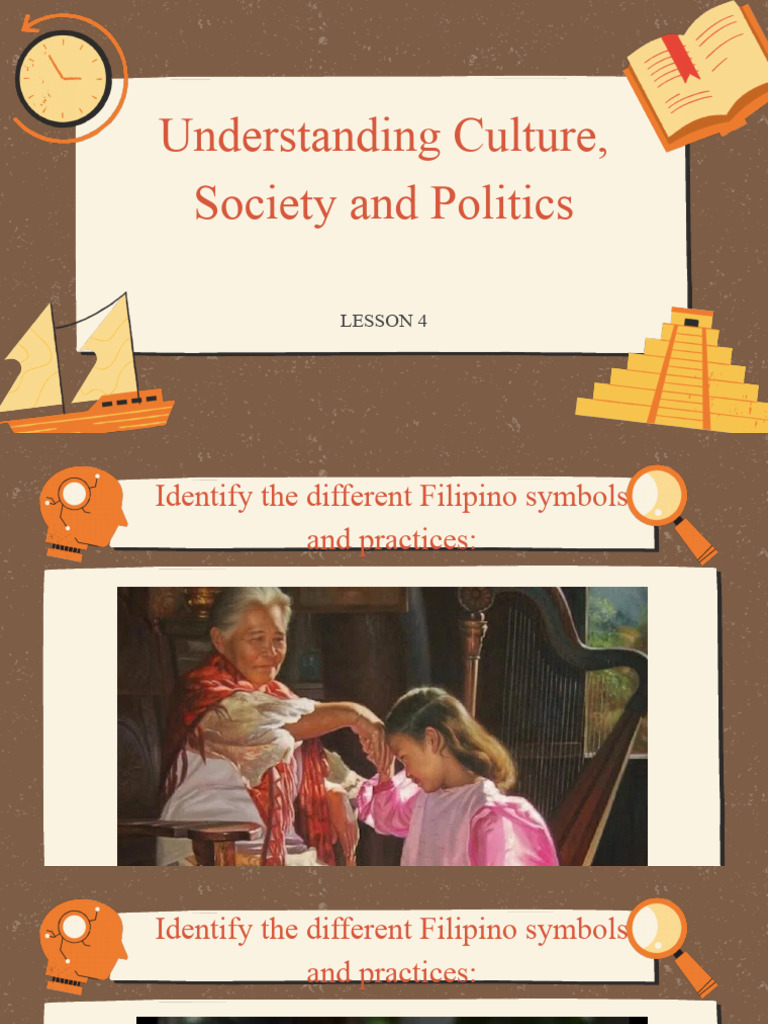 Ucsp - Lesson 4-Symbols and Practices | PDF | Symbols | Society