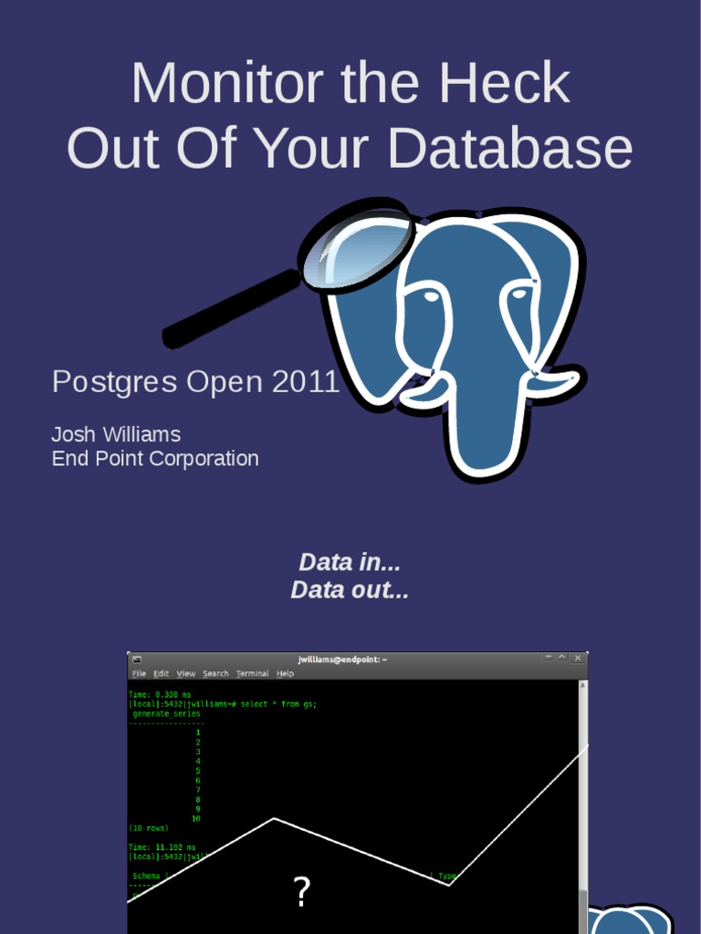 Monitoring Postgresql | PDF | Postgre Sql | Data Management