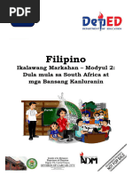 Filipino Module 2 Corrected Grade 10 Quarter 2 | PDF