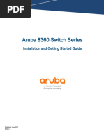 SOP - Configuration of The Aruba Switch Stack | PDF | Computer Science ...