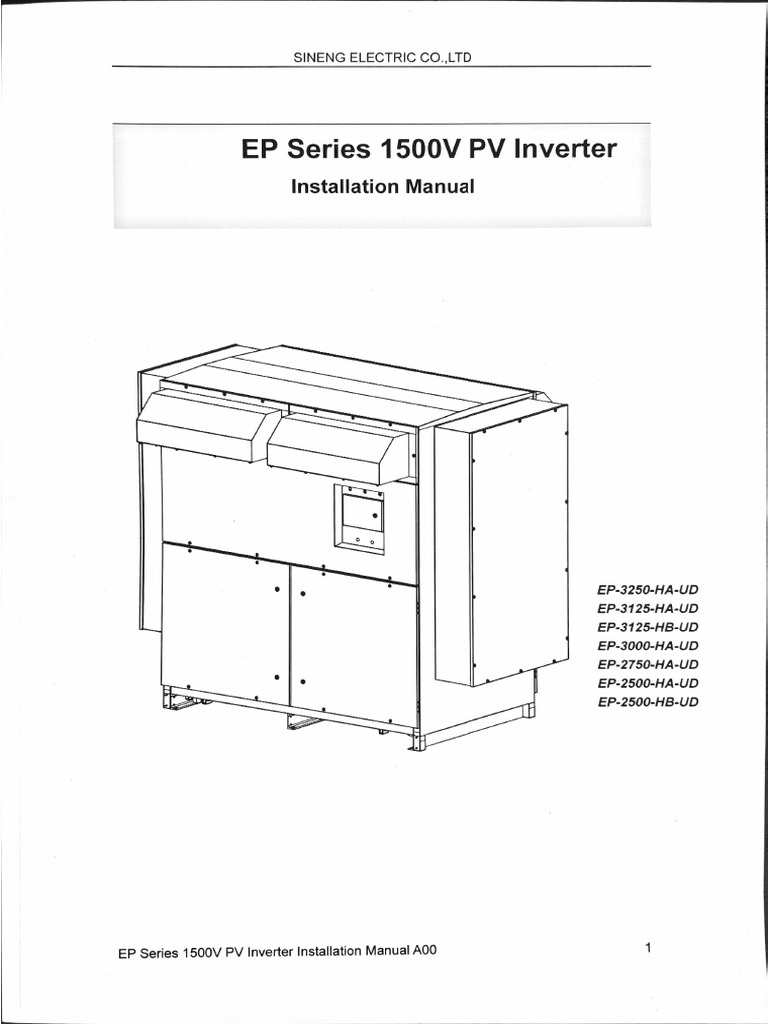 Inverter Installation Manual | PDF