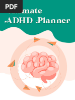 Sample ADHD Worksheets | PDF | Attention Deficit Hyperactivity Disorder ...
