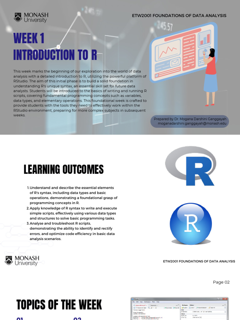 Introduction to R Programming Basics | PDF | R (Programming Language ...