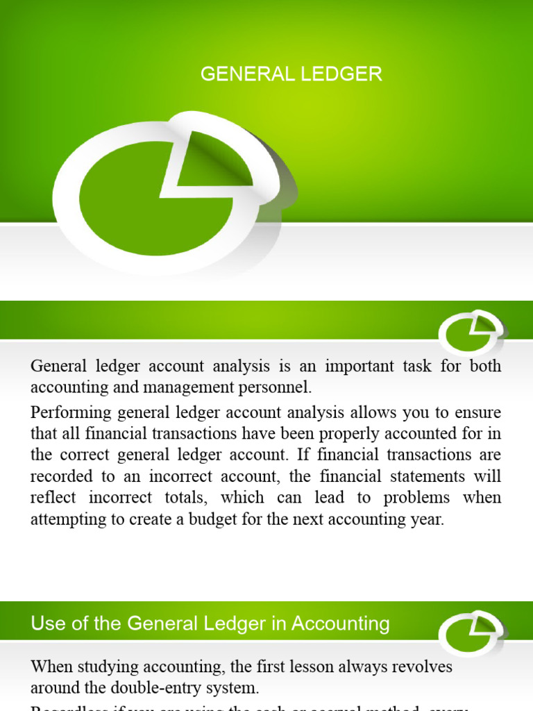 General Ledger | PDF | Debits And Credits | Corporations