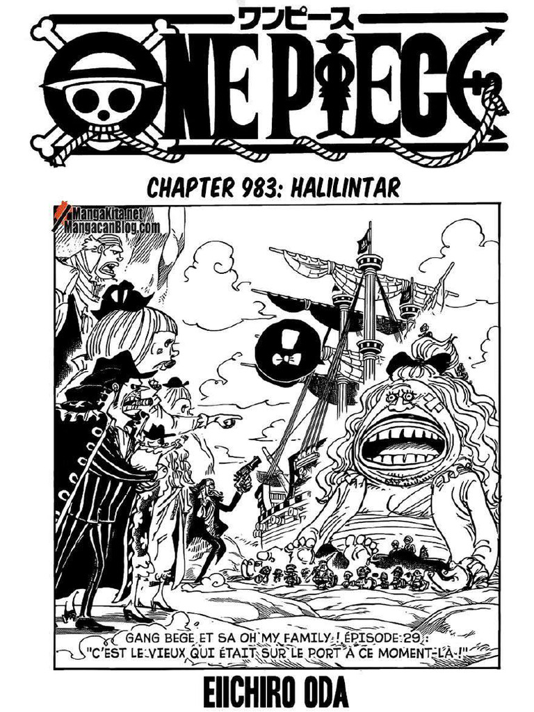 Fakta One Piece Chapter 983 LQ | PDF