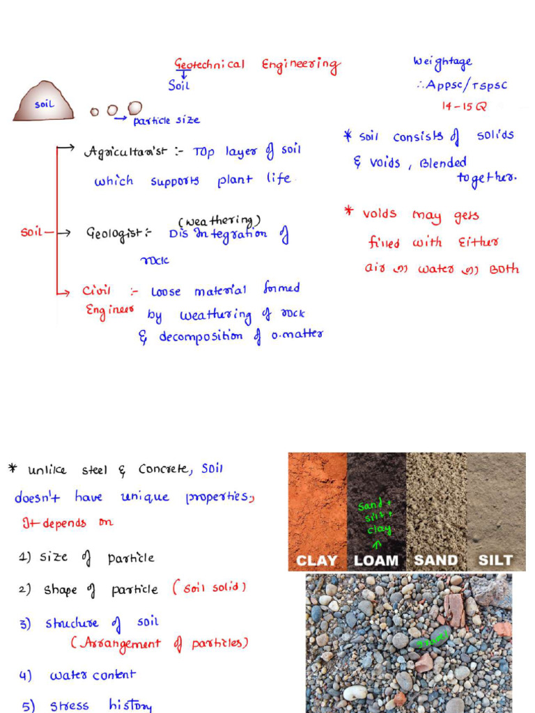 Soil Mechanics Notes | PDF