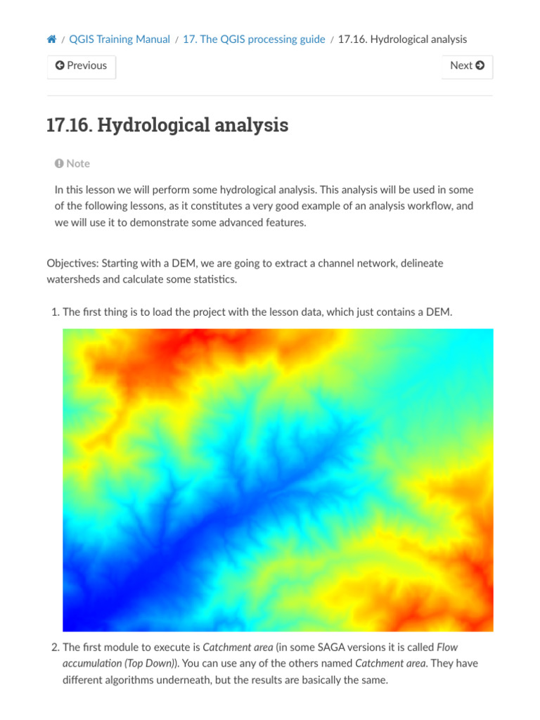 Hydrological Analysis Guide | PDF | Drainage Basin | Algorithms