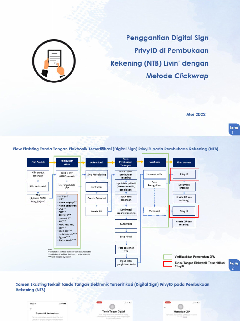 Clickwrap sebagai Pengganti TTD Digital | PDF