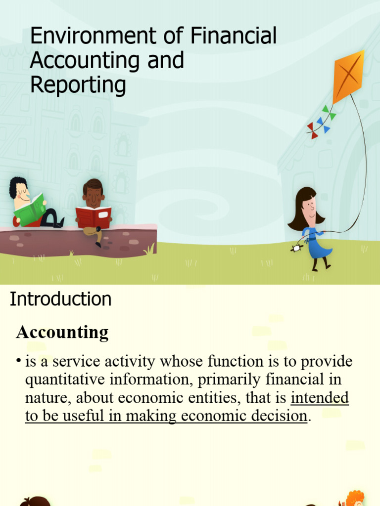 Environment of Financial Accounting and Reporting | PDF | International ...