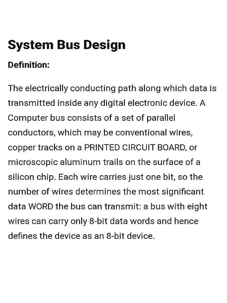 Common Bus System Unit 3 CA | PDF