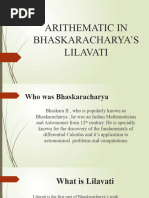 Lilavati Book by Bhaskaracharya PDF | PDF | Teaching Mathematics | Science