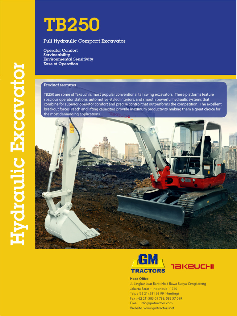 Takeuchi 250 | PDF | Engines | Vehicle Technology