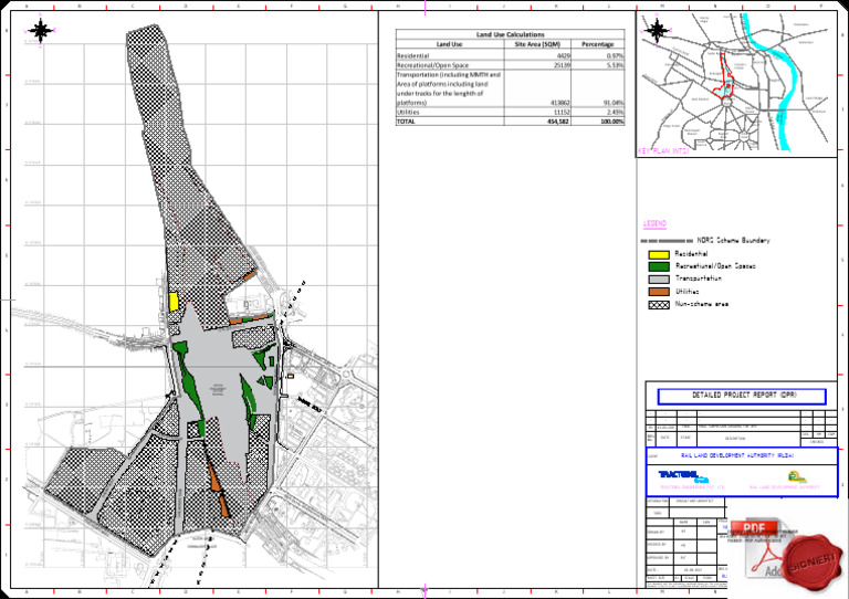 07 NDRS Landuse Plan Package 1 Rlda DPR P 016320 T 20301 P1 F | PDF