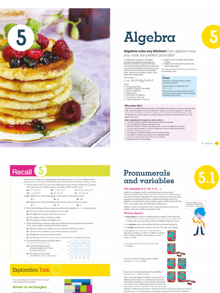 Pearson Algebra | PDF
