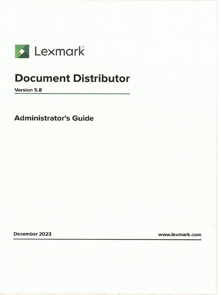 Lexmark System Requirements | PDF
