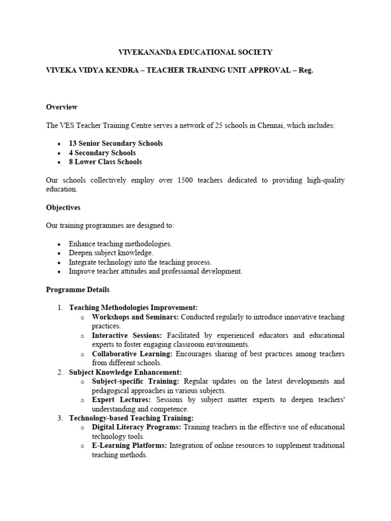 Training Centre Approval Letter To CBSE | PDF | Teachers | Teaching Method