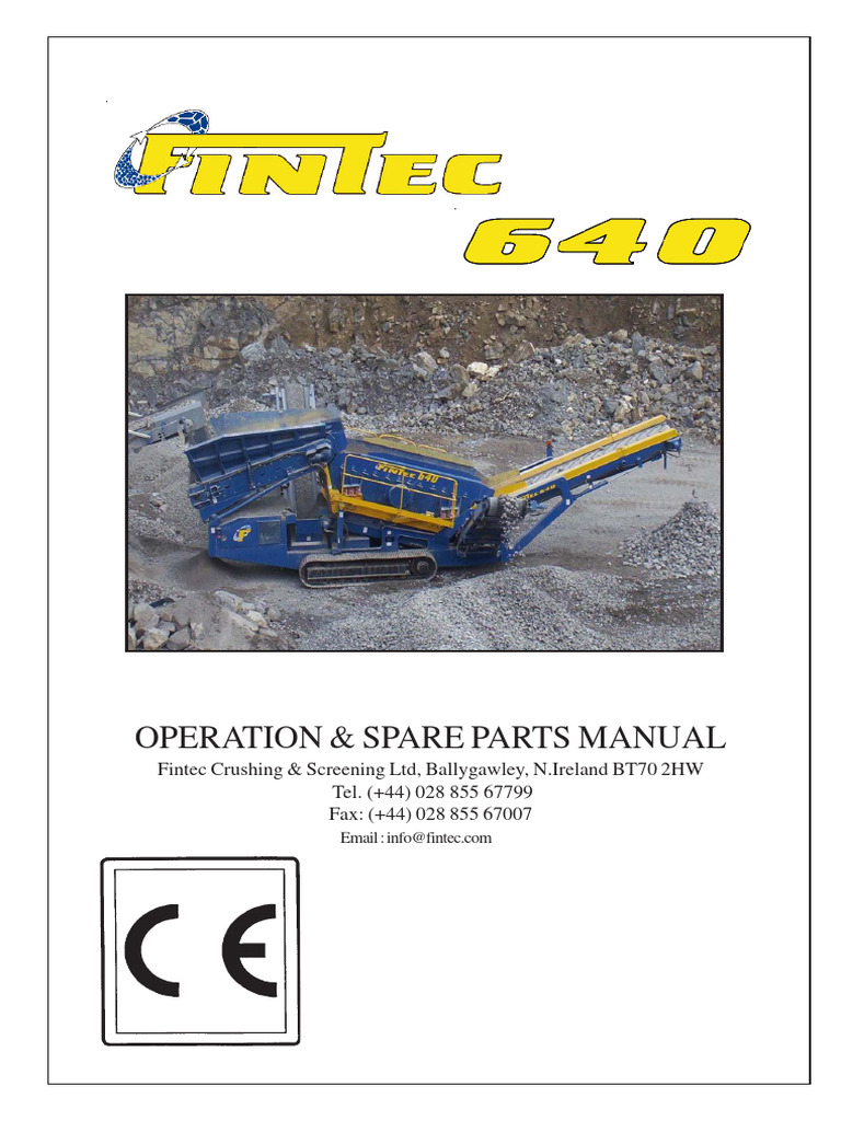 Fintec 640 (New) | PDF | Safety | Electrician