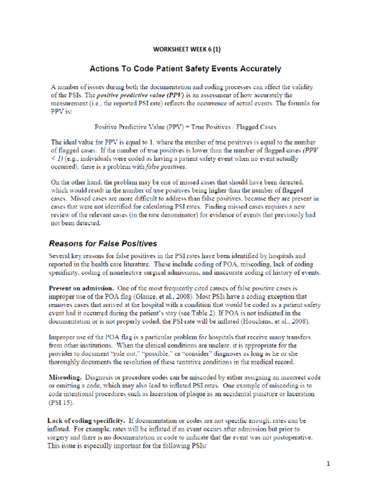 Worksheet Week 6 (1) | PDF | Surgery | Wound