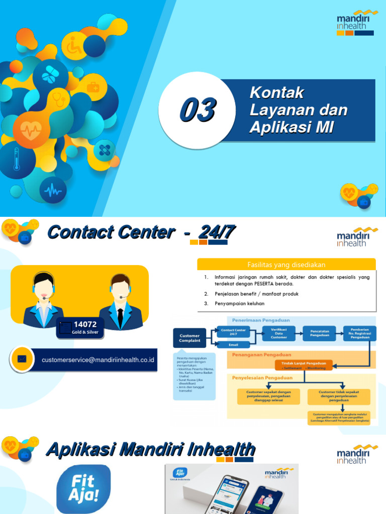 Layanan dan Aplikasi Mandiri Inhealth | PDF