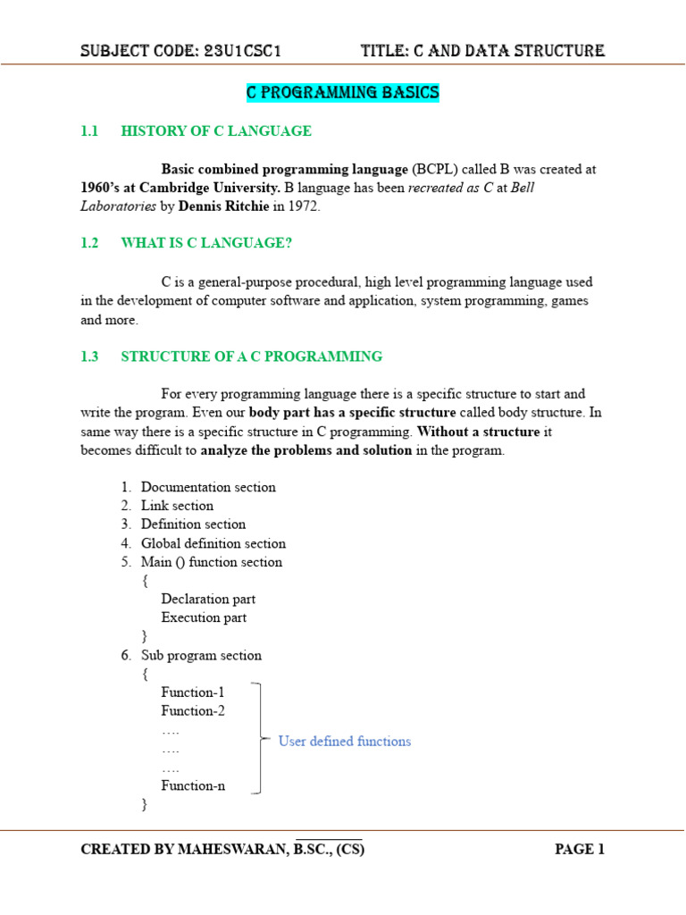 Unit 1-2 | PDF | Integer (Computer Science) | Computer Engineering Unit 1-2 | PDF | Integer (Computer Science) | Computer Engineering