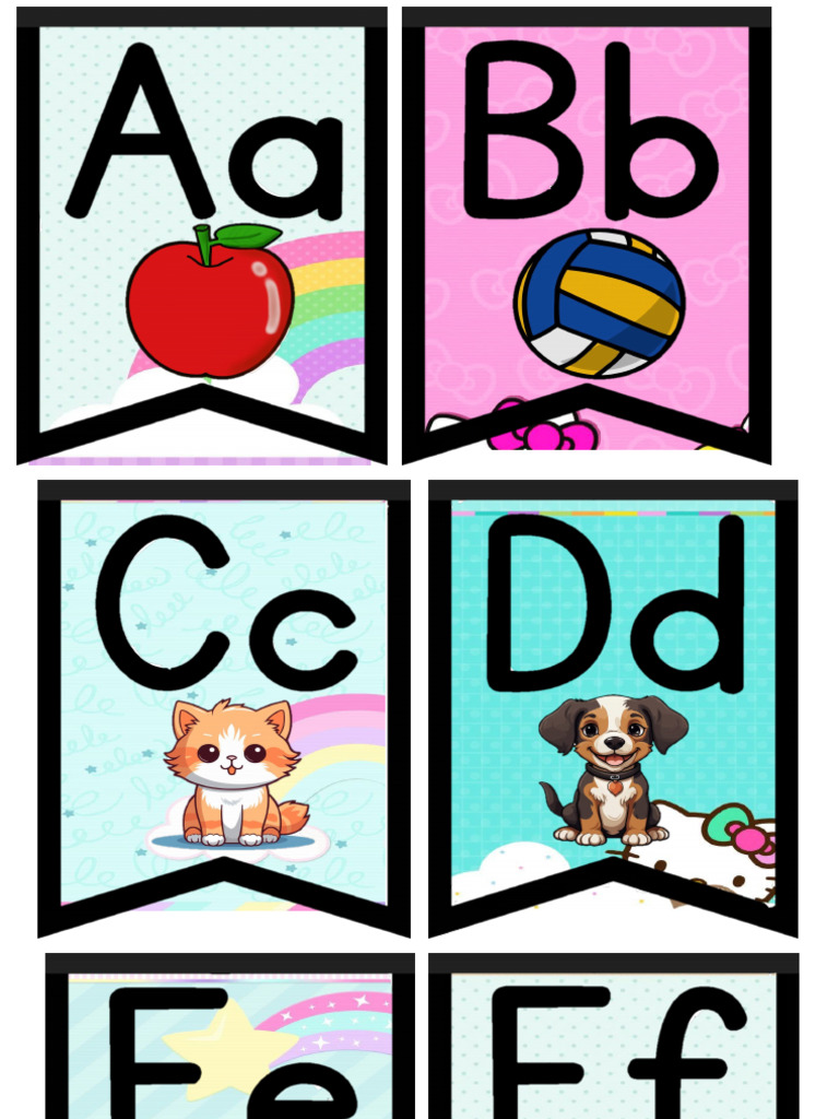 Hanging Alphabet | PDF