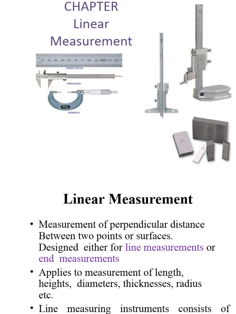 Linear Measurement | PDF