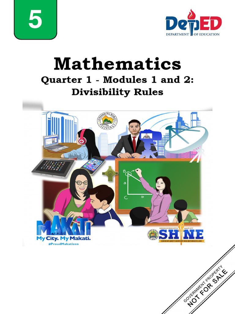 MATH5_Q1_WEEK1&2_forUpload | PDF | Learning | Numbers