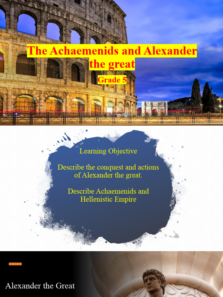 Achaemenids Empire | PDF | Alexander The Great | Achaemenid Empire