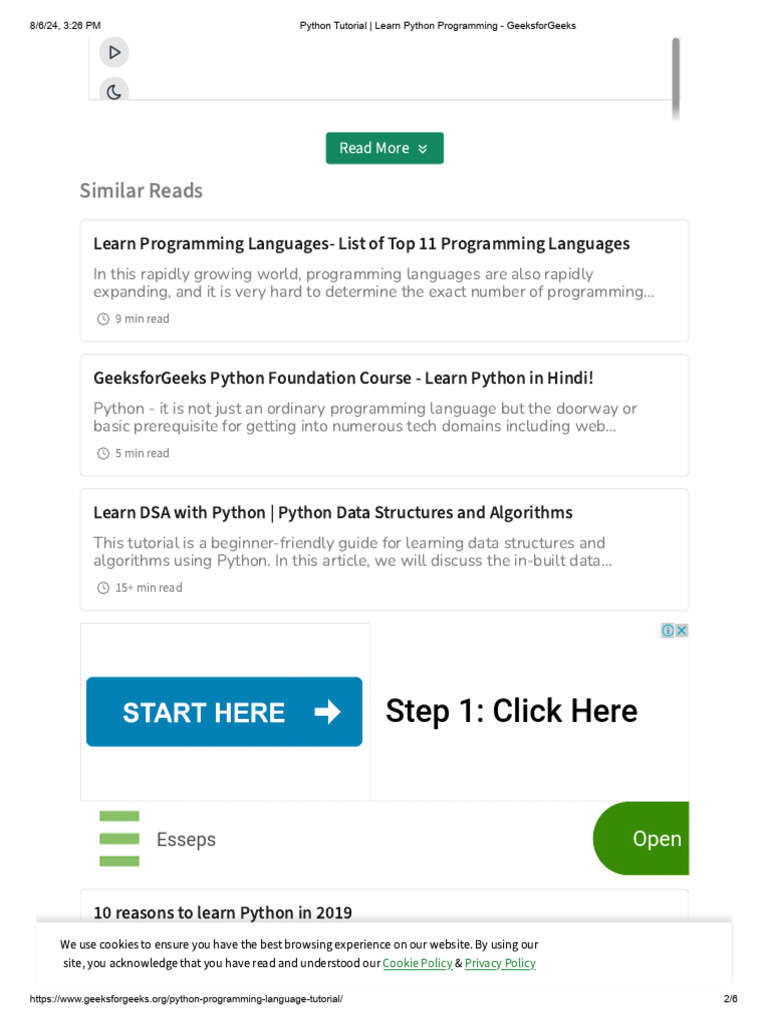 Learn Python | PDF | Computer Programming | Python (Programming Language) Learn Python | PDF | Computer Programming | Python (Programming Language)