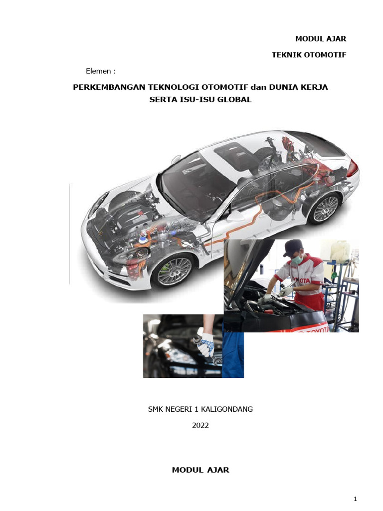 Modul AJar Elemen Perkembangan Teknologi Otomotif Dan Dunia Kerja Serta ... Modul AJar Elemen Perkembangan Teknologi Otomotif Dan Dunia Kerja Serta ...