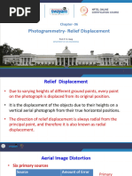 Relief Displacement | PDF | Aerial Photography | Optics