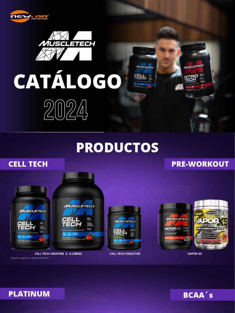 CATALOGO_MUSCLETECH_NEWLAB_NUTRITION | PDF