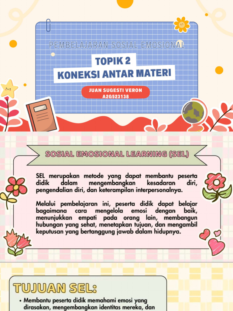 PSE Topik 2 Koneksi Antar Materi | PDF
