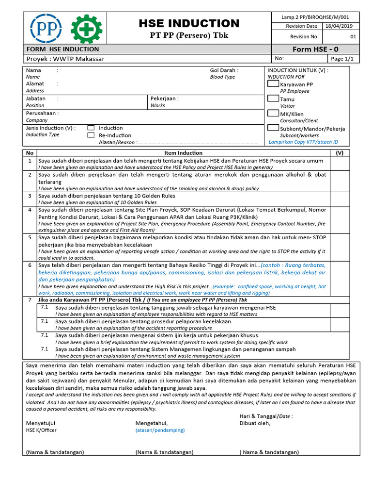 Lamp.2 Form Induction-HSE 01 | PDF