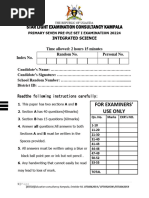 Sure Key Examinations Board p.7 Ple Mathematics | PDF | Mathematics