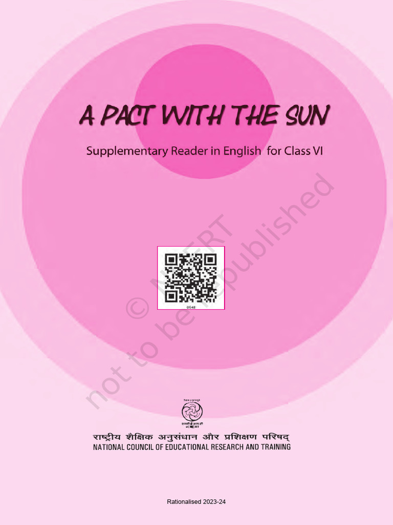 Class 06 English A Pact With The Sun Pdf Sleep